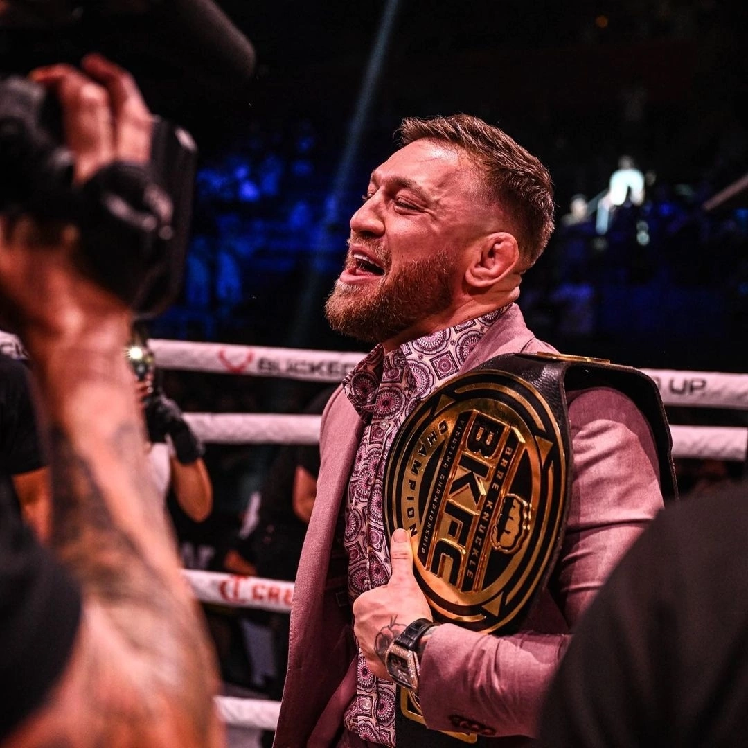 Conor McGregor Hypes Aaron Chalmers After Brutal BKFC Knockout - Bare ...